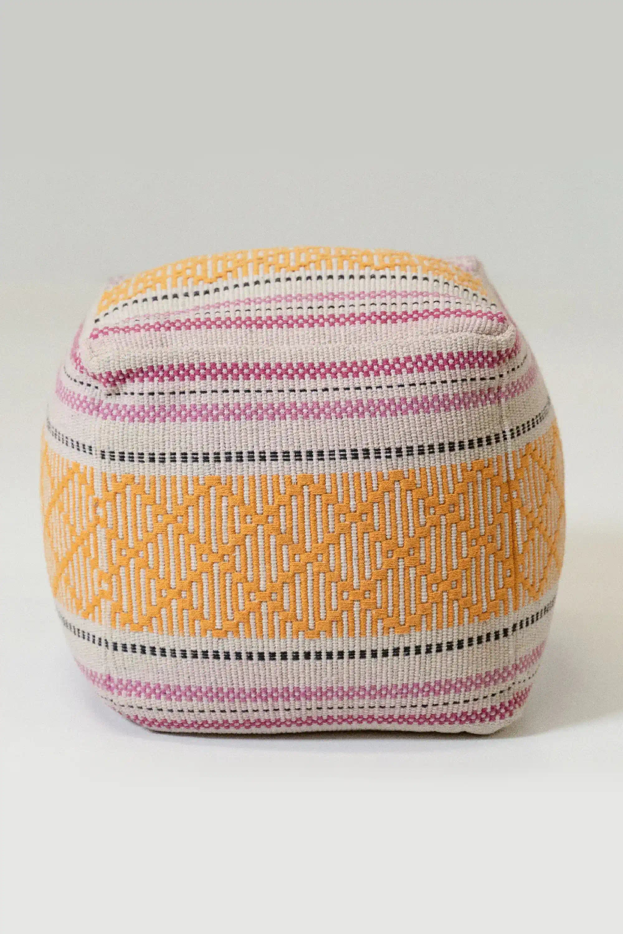 ︎ Puf Spring 45x45 - Multicolor Pequeño